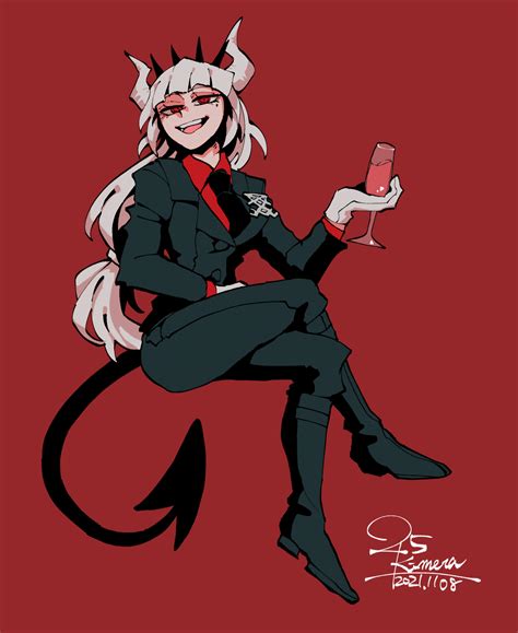 Lucifer Helltaker Drawn By Kimera Danbooru