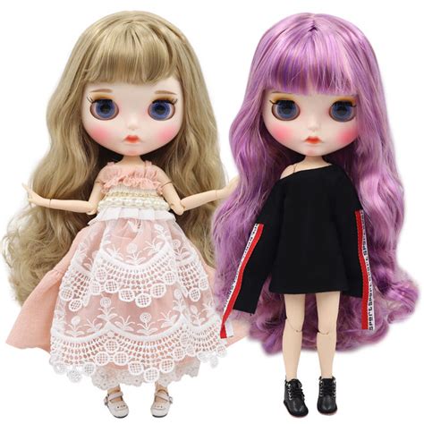Icy Dbs Blyth Doll 16 Bjd Joint Body White Skin Matte Face With Eyebrow
