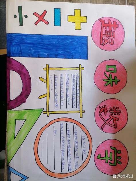 关于五年级的数学手抄报怎么画简单（漂亮14张） 手抄报图片大全
