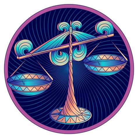 Leo Zodiac Sign Horoscope Symbol Blue Vector Stock Illustration By