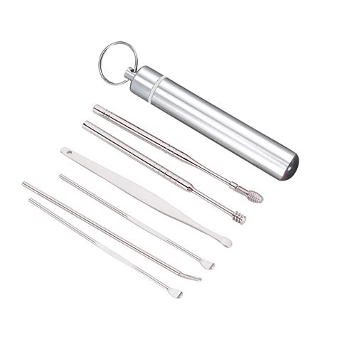 Wiquokett Earwax Removal Kit Ear Wax Removal 6 In 1 Ear Pick Tools