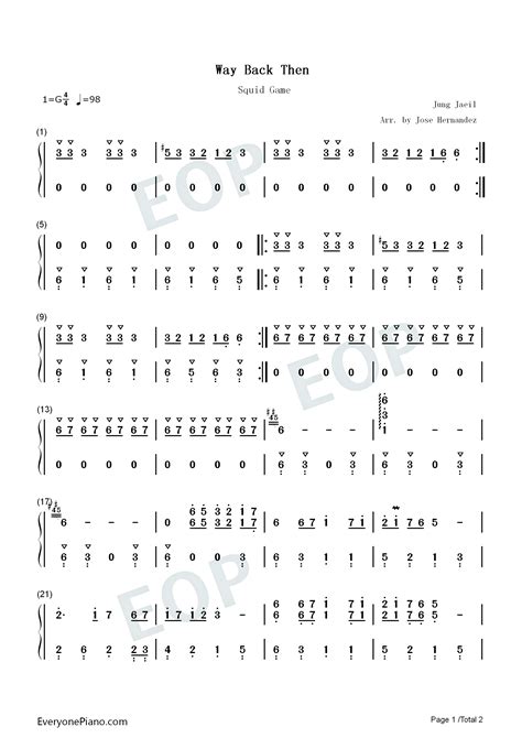 Way Back Then Midipdf