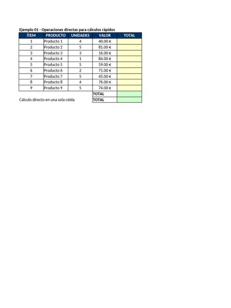 08 Función Sumaproducto Pdf Matemáticas Análisis Matemático