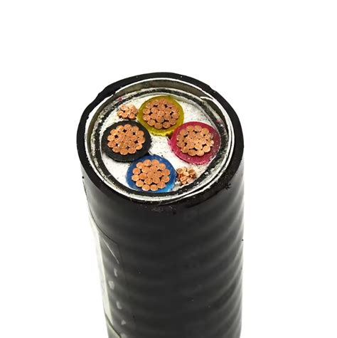 UL Type Mc 3 Conductor Copper XLPE Insulation PVC Jacket 600V Aluminum