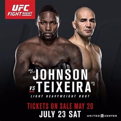 Ufc 앤서니 존슨 불참 결정테세이라와 ‘돌주먹 격돌 무산 아주경제