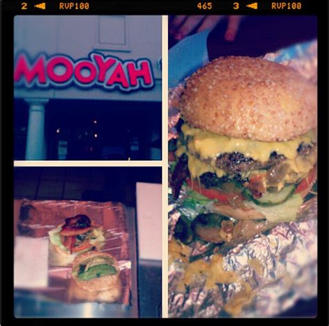 Delicious Mooyah Burger
