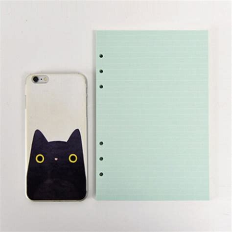 6 Holes Loose Leaf Notebook Spiral Planner Refill Vicedeal