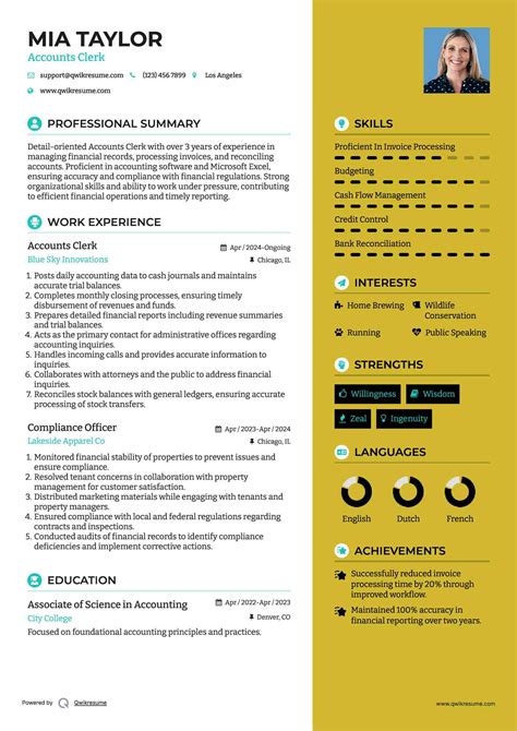 Accounting Assistant Resume Sample