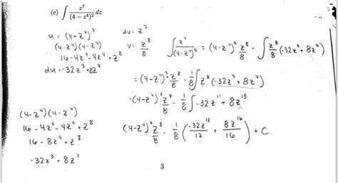 Solved E Z7 4 Z4 2dzWhat Did I Do Wrong MUST Be Solved Chegg