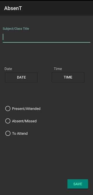 GitHub KhayyamAkhtar App AbsenT Android Application For Saving Events Or Classes For