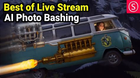 Best Of Live Stream Ai Photo Bashing In A1111