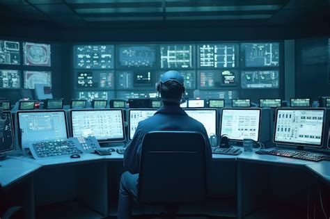 Premium AI Image Electronics Development Engineer Working On Computer AI