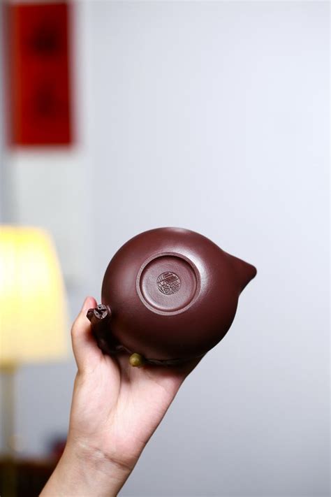 寿桃套组张国伟 国家级高级工艺美术师 原矿老紫泥 310cc 宜人出品