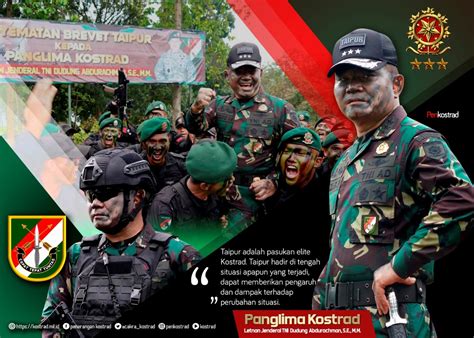 Kostrad On Twitter Taipur Adalah Pasukan Elite Kostrad Taipur Hadir Di Tengah Situasi Apapun