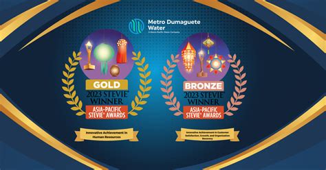 Metro Dumaguete Water Wins Gold Stevie® Award In 2023 Asia Pacific