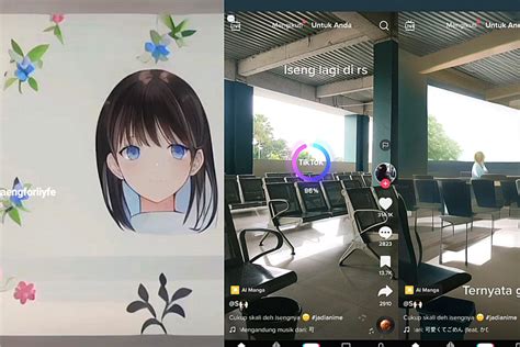 Cara Pakai Filter AI Manga Di TikTok Jadi Anime Dan Deteksi Hantu
