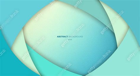 Abstract Blue Curve Layer Overlapping Background Paper Art Style 이미지