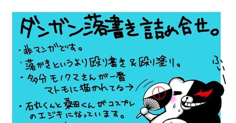 ダンガンロンパ 夏っぽい落書き詰め合わせ 暁のマンガ 落書き Pixiv