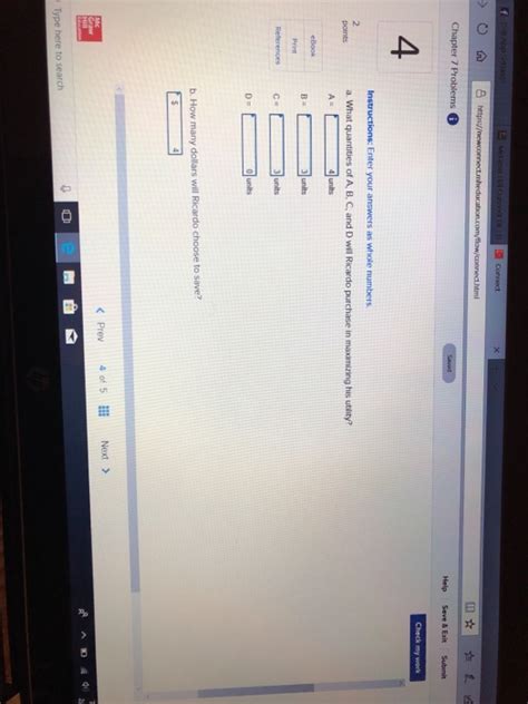 solved help save andexit submit 4 various amounts of products
