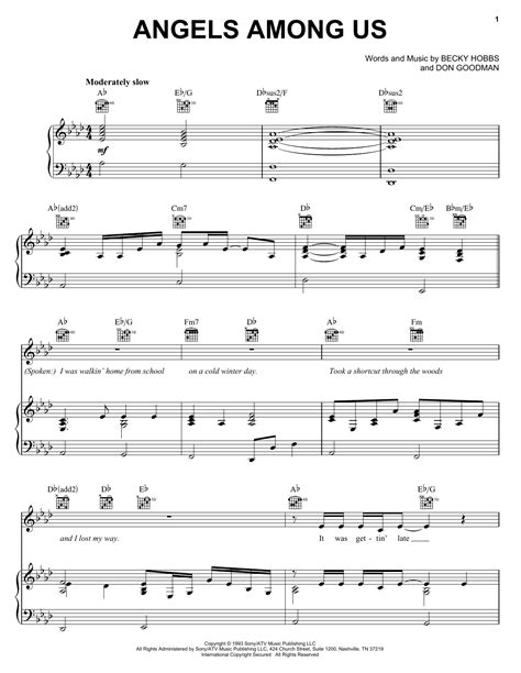 Angels Among Us Sheet Music Direct