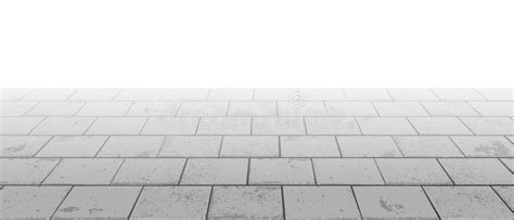 Pavement Concrete Square Interlocking Stock Illustrations 130