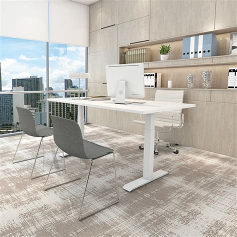 Комплект регулируеми крака за ергономично бюро Метални основи и крака за маси