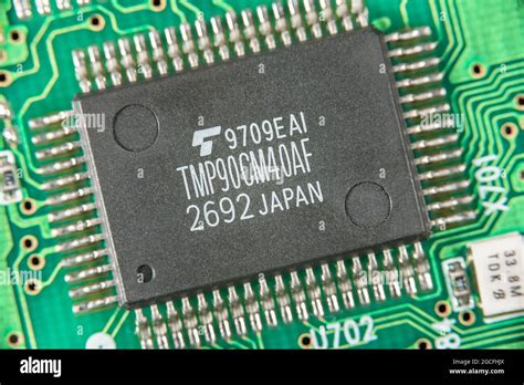 Macro Close Shot Of What Is Believed To Be A Toshiba Produced Cmos 8