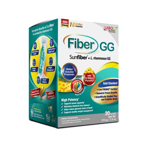 Labo Nutrition Fibergg Dietary Supplement Sachet For Digestion Bowel