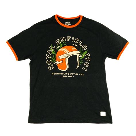 Royal Enfield 1901” Tee Black Baxter Cycle