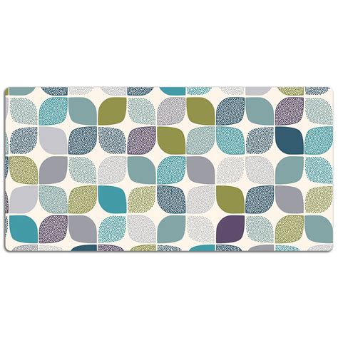 Duża mata na biurko Geometryczny motyw 120x60 cm Coloray Sklep