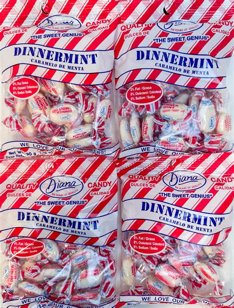 4 Pack Diana Dinner Mints