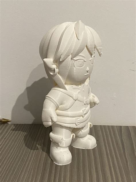 Archivo Stl Cute Link Zelda Tears Of The Kingdom Totk・modelo Para