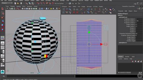 Maya Beginner UVs Spherical Mapping YouTube
