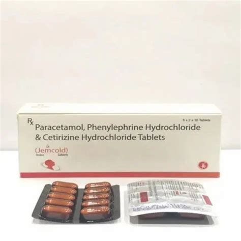 Phenylephrine Hydrochloride Tablets At Rs 250 Stripe Bagadganj