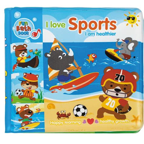 Jucarie Bebelusi Bambam Carticica De Baie Sport Noriel