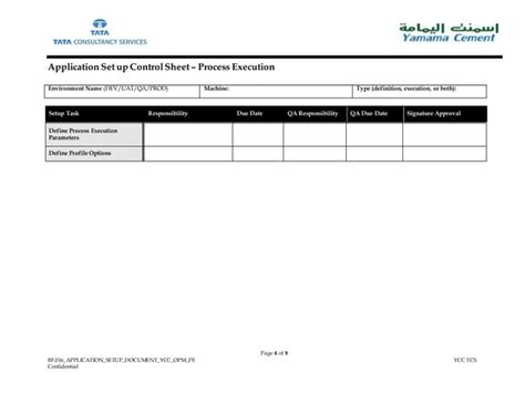Bf 016 Application Setup Document Opm Process Execution V1 0 PDF