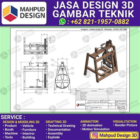 Pin On Jasa Gambar Teknik 3d Autocad Inventor Solidworks