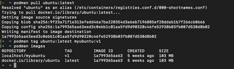 How To Manage Podman Images Effectively Geeksforgeeks