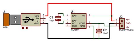 V And V Dual Power Supply Circuit