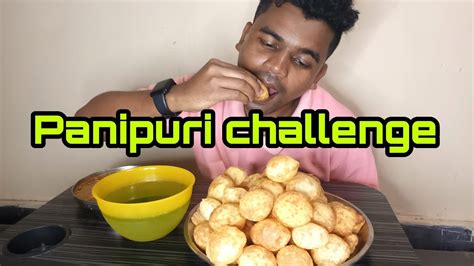 Spicy Panipuri Challenge Unlimited 5 Mins Panipuri Challenge Eating