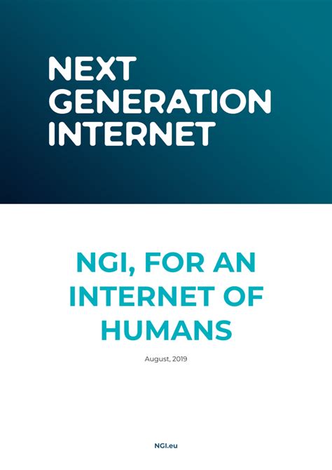 Pdf Next Generation Internet For An Internet Of Humans