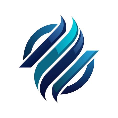 Premium Vector Contemporary Logo Design Featuring A Blue And Green