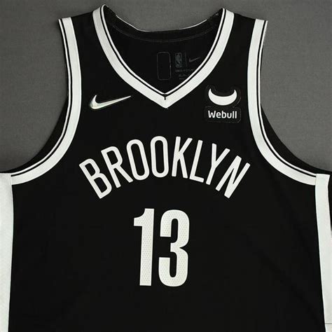 James Harden Brooklyn Nets Game Worn Icon Edition Jersey 2021 22