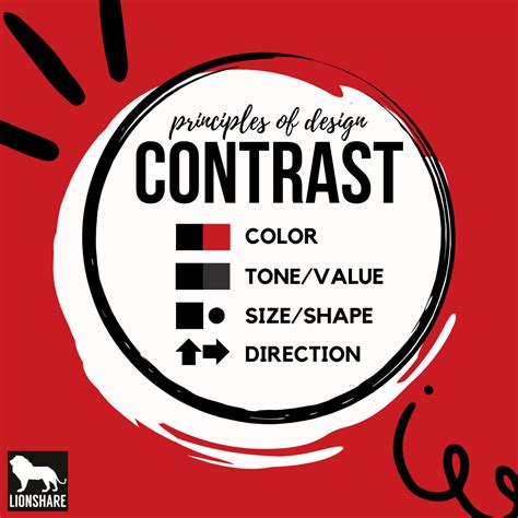 Contrast Principles Of Design Contrast Example Of Contrast Contrast