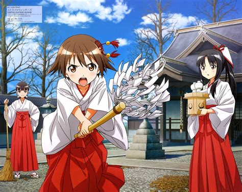 Miyafuji Yoshika Sakamoto Mio And Hattori Shizuka World Witches