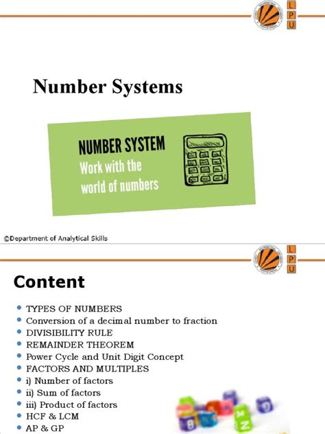 number system final pdf numbers prime number