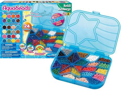 AquaBeads Zestaw Koralików 2400 szt Wodne Koraliki 5054131796382
