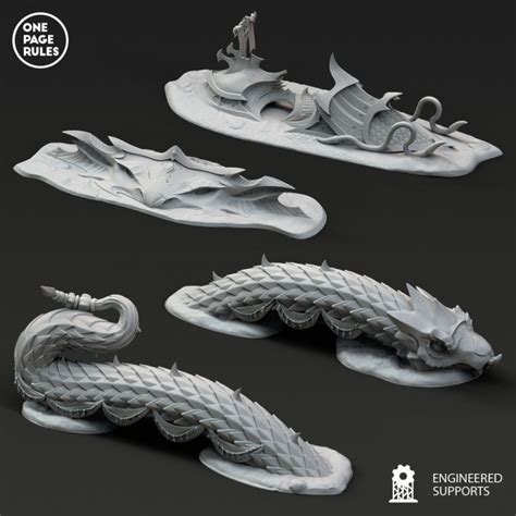 3D Printable Lust Daemons Terrain Bundle By One Page Rules