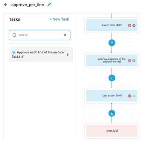 03 guide setting up per line approval workflow using ai tasks ezzybills