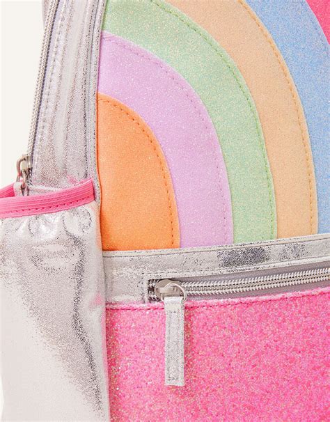 Rainbow Stripe Backpack Bags Accessorize Uk